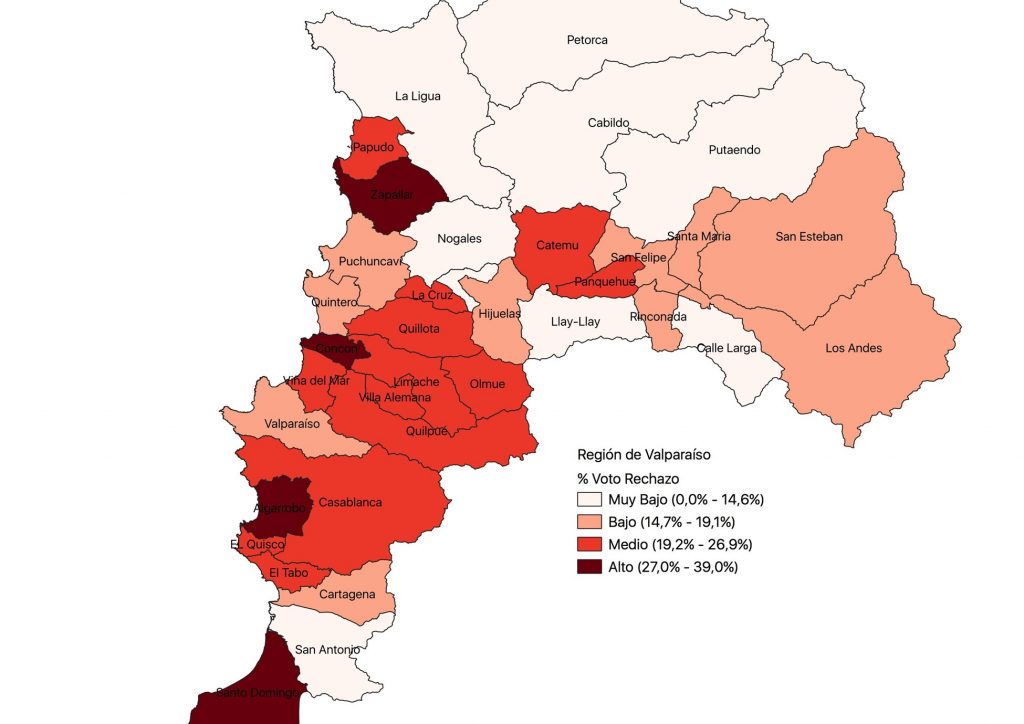 Plebiscito en Valparaíso: en Reñaca se concentró el rechazo y el ...