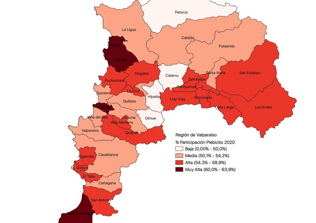 Plebiscito en Valparaíso: en Reñaca se concentró el rechazo y el ...