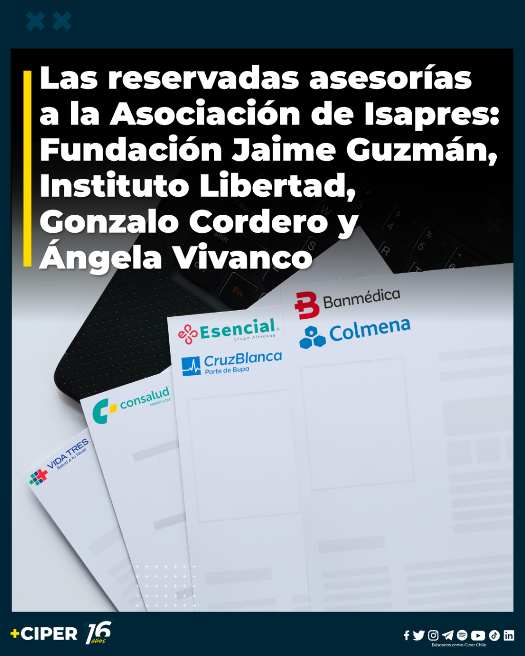 Las reservadas asesorías a la Asociación de Isapres: Fundación Jaime ...